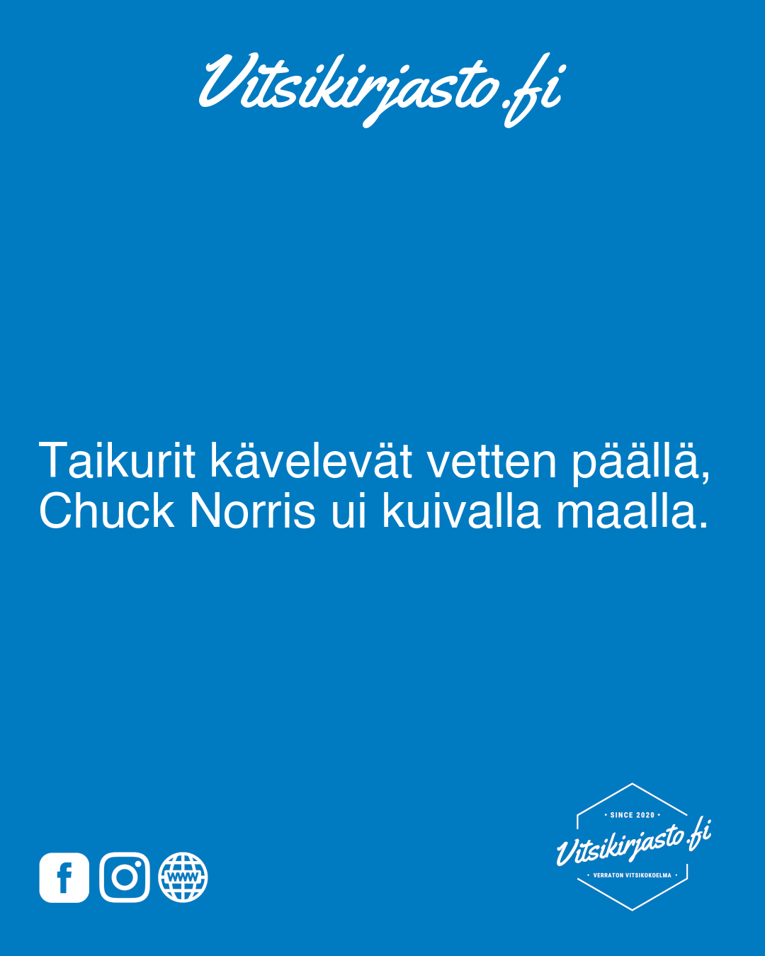 Taikurit kävelevät vetten päällä