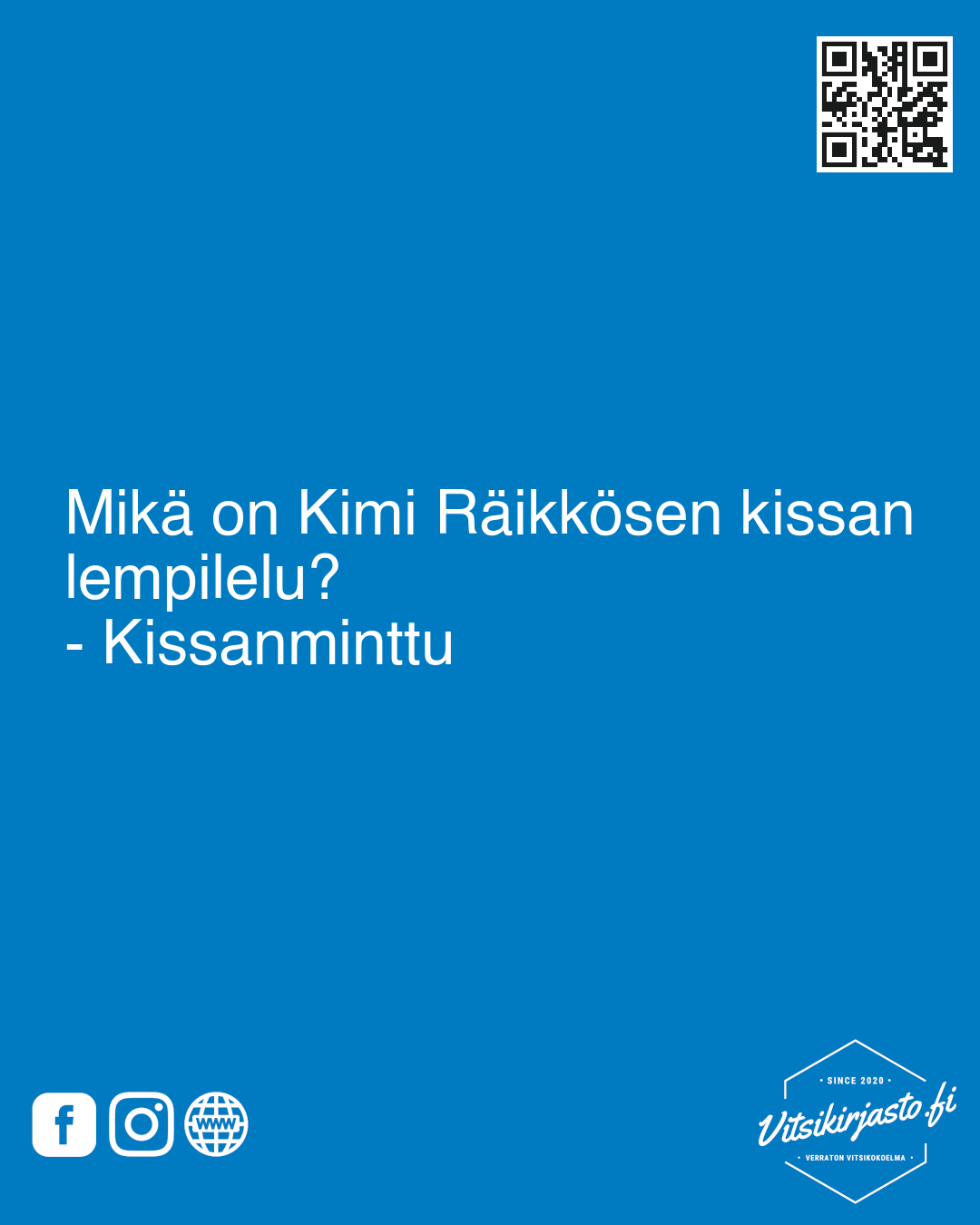 Mikä on Kimi Räikkösen kissan lempilelu? Mikä on Kimi Räikkösen kissan lempilelu?
